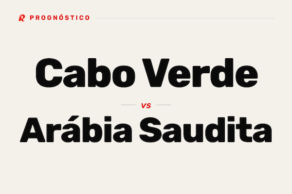 Prognósticos Cabo Verde vs Arábia Saudita: Odds Mundial 2026